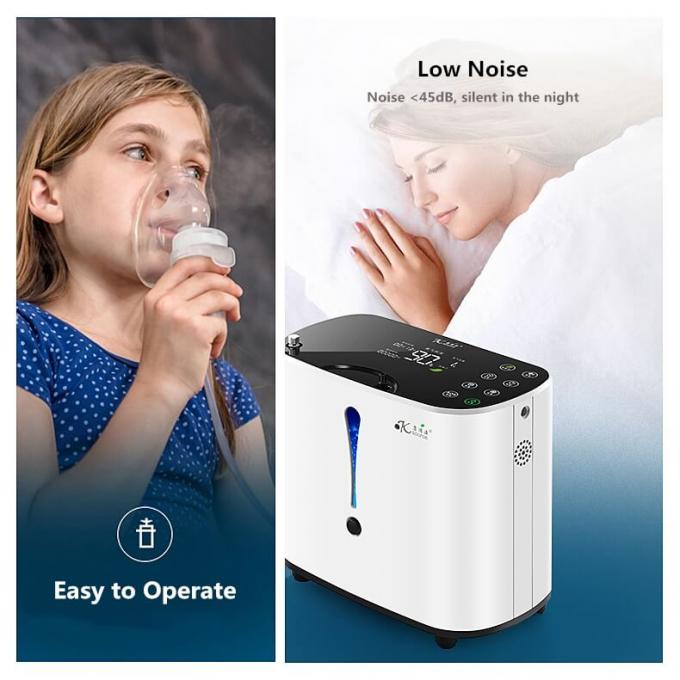 Mini 5L Portable Portable Oksigen Breathing Apparatus Oksigen Concentrator